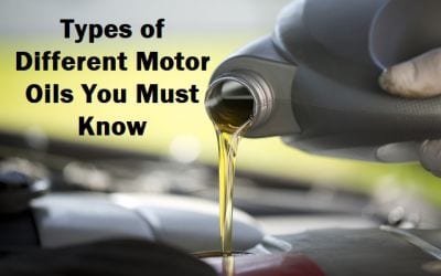 Types of Different Motor Oils You Must Know - Metro Car Wreckers